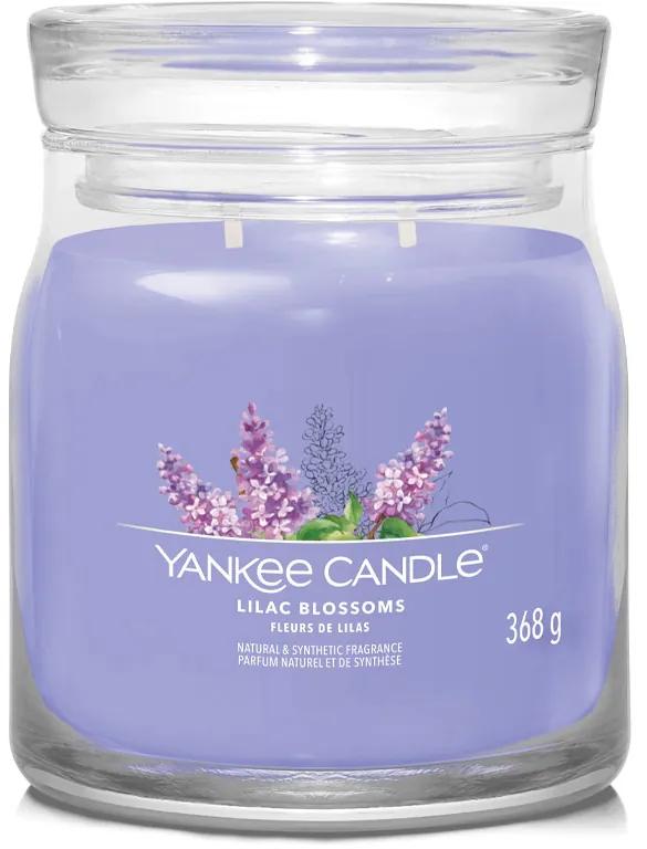 Yankee Candle – Signature svíčka Lilac Blossoms (Šeříkové květy) Velikost: velká 567 g