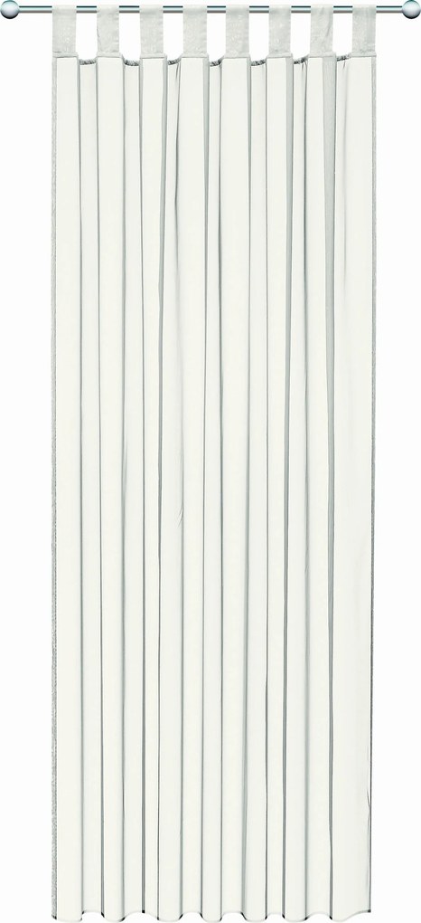XXXLutz ZÁVĚS S POUTKY, průhledné, 140/245 cm Boxxx - Závěsy - 008681005602