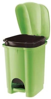 Tontarelli Odpadkový koš Carolina 6 l, zelená
