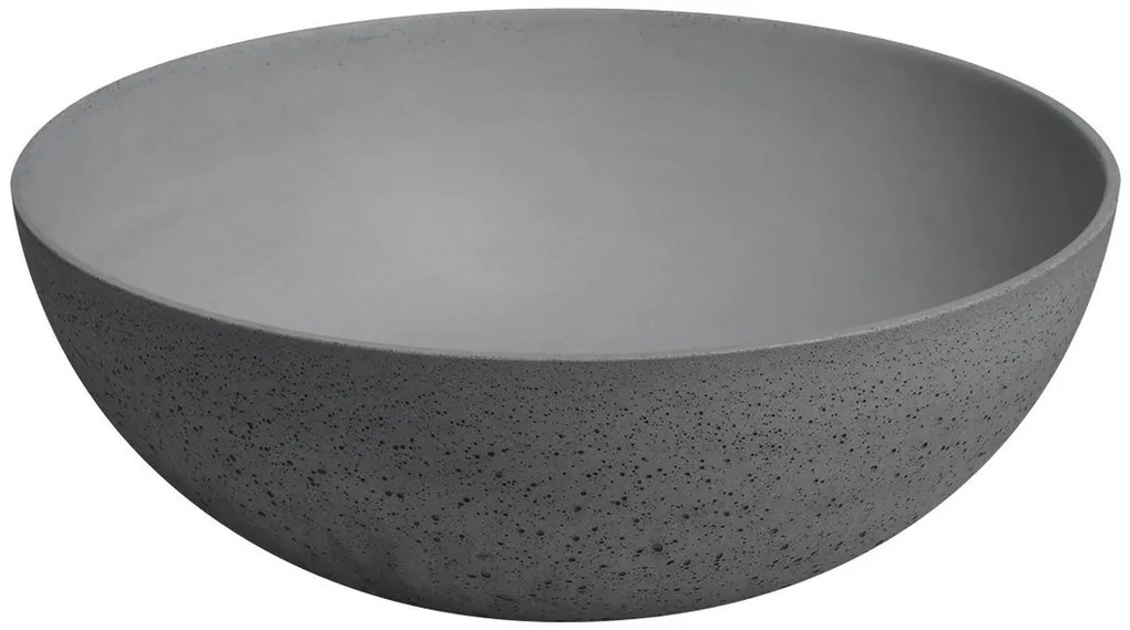 Sapho Sapho, FORMIGO betonové umyvadlo na desku, primer 39cm, šedá, FG317