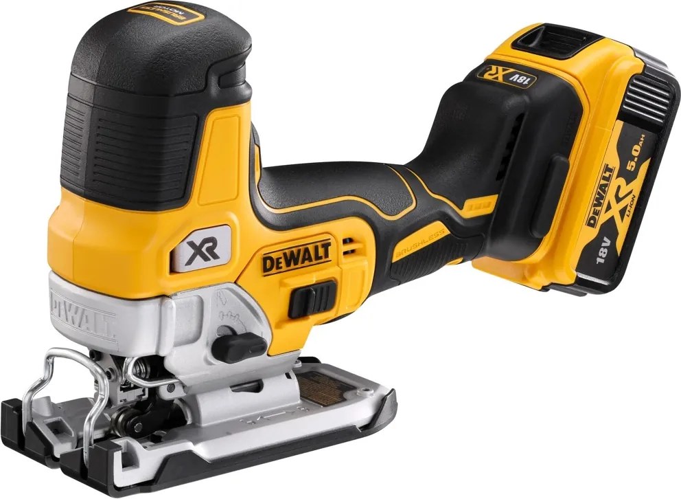 Aku přímočará pila DeWALT DCS335P2-QW 18 V XR, 2x 5.0 Ah