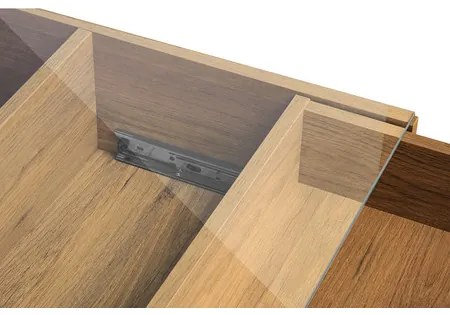 Konferenční stolek FRISK - antracit/dub