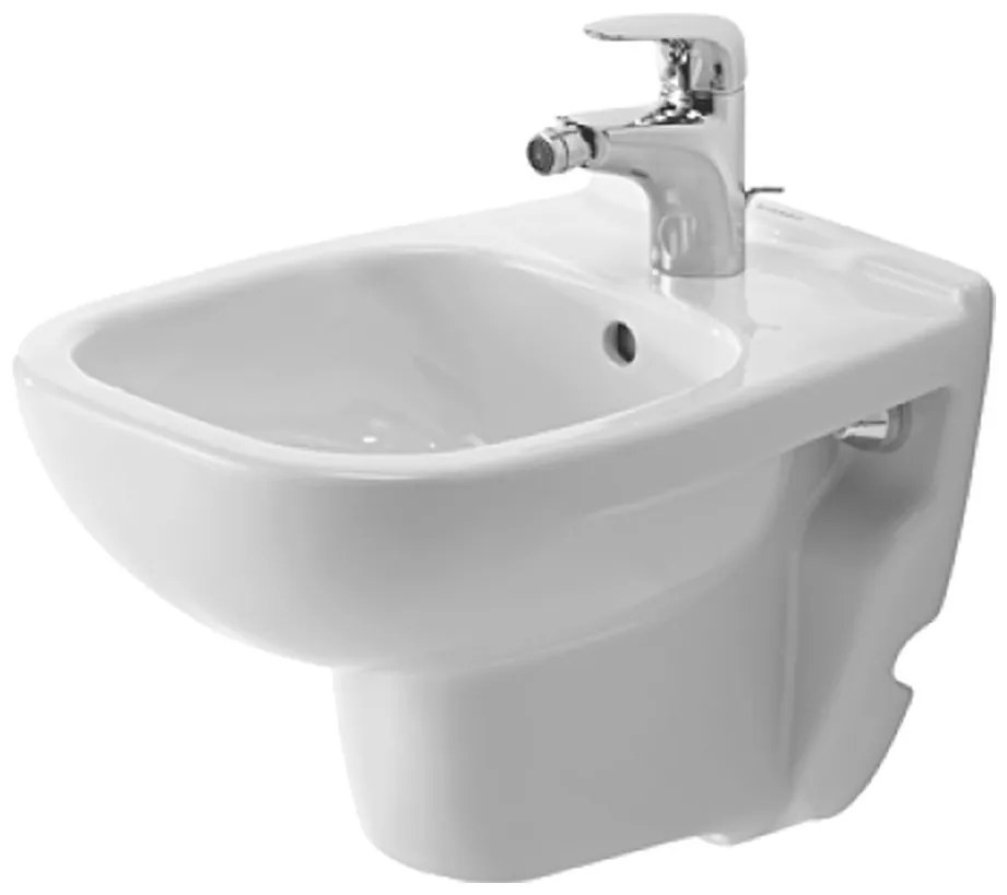 Duravit D-Code - závěsný bidet Compact, 35x48 cm 22371500002