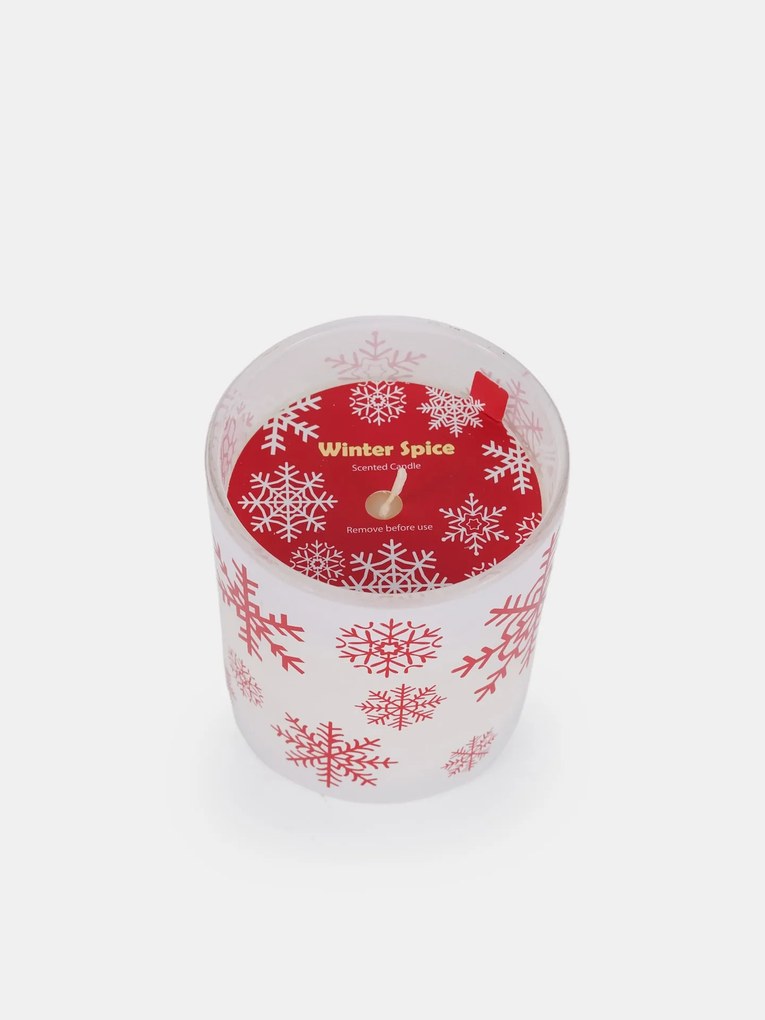 Sinsay - Svíčka Winter Spice - červená