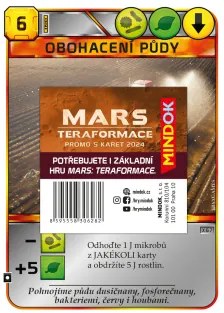 Mars:Teraformace-promo 5 karet 2024