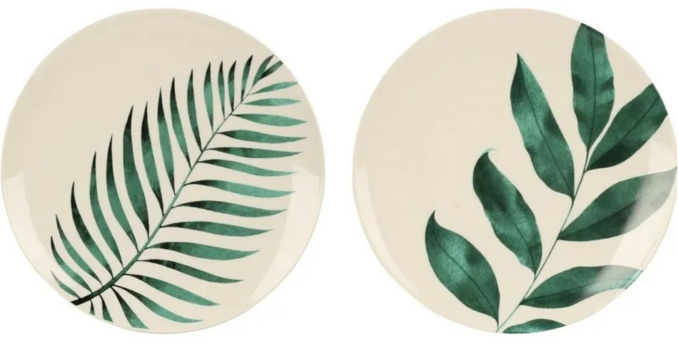 Porcelánový dezertní talíř Leaf, pr. 20,5 cm