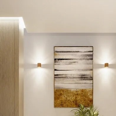 Nástěnné svítidlo SOLLUX ORBIS 1 zlaté G9 1x8W bez žárovky SL.1181