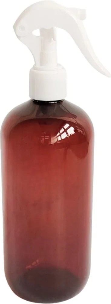 Dávkovač na mýdlo 500 ml hnědý s bílým rozprašovačem MINI BELA