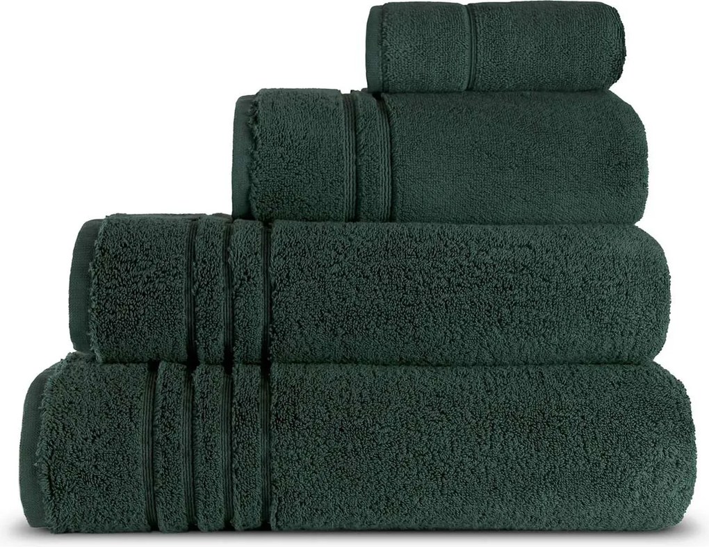 Ručníky a osušky COMFORT DI CASA NUO - tmavě zelená Velikost: ručník 50 x 100