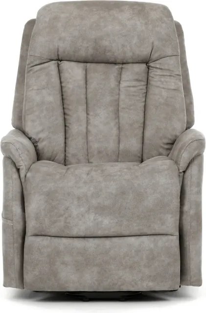 Polohovací křeslo šedé, elektrické TV-Q8575 GREY3
