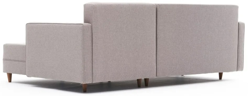 Atelier del Sofa Rohová sedací souprava Aydam Right - Cream, Krémová