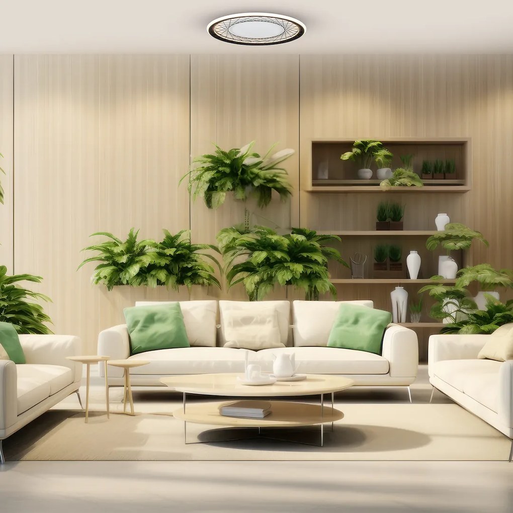 Stropní LED svítidlo Nest, 1x LED 38w, 4000k, b