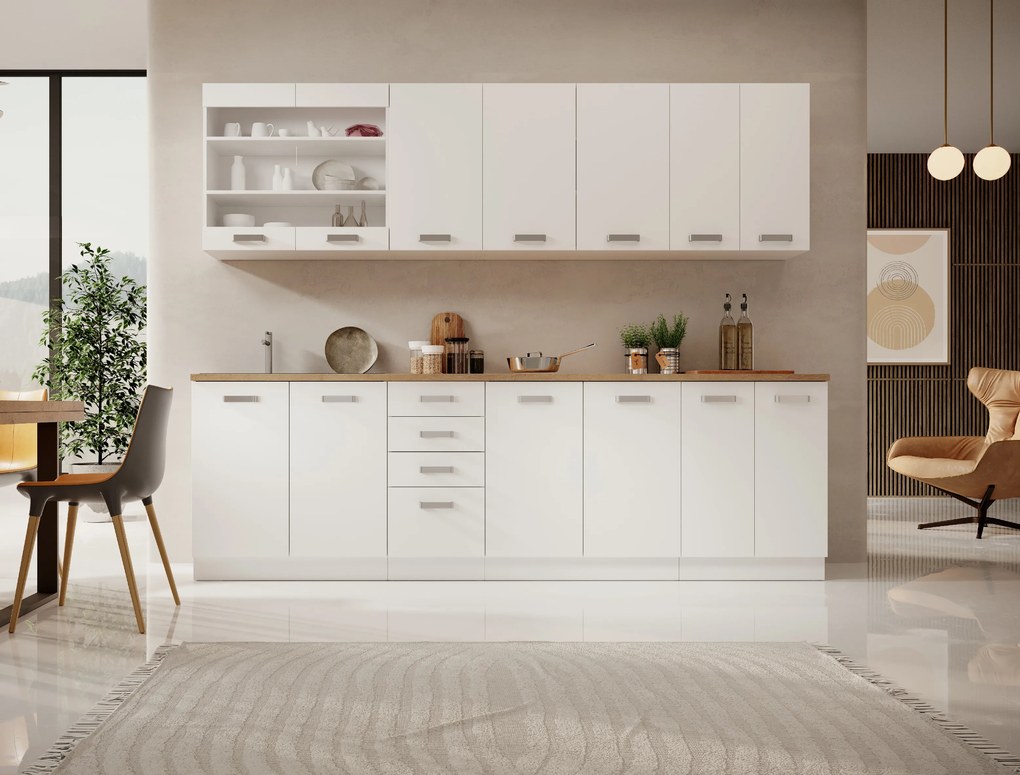 ADRK Furniture Kuchyňský nábytek BUBBLE 260 ADRK-KF-BUB-WLO-260