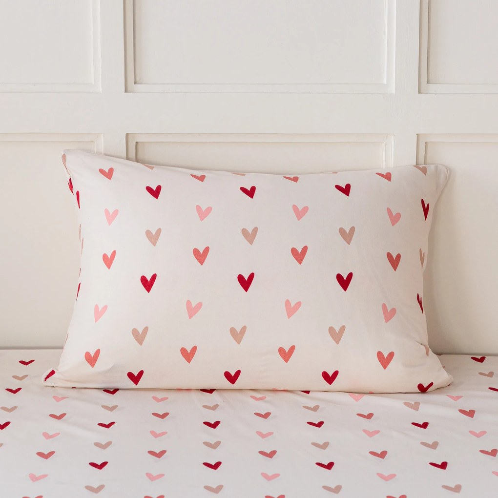 Povlečení z mikrovlákna SOFHEARTS krémové Rozměr povlečení: 70 x 90 cm | 140 x 220 cm