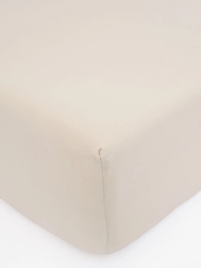 MK Lůžkoviny Jersey prostěradlo Classic 220 x 200 cm – přírodní