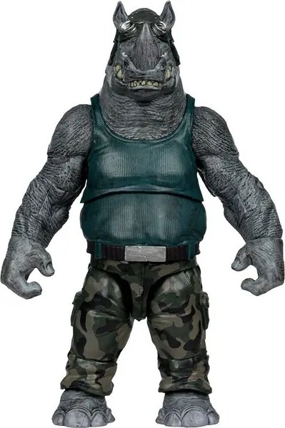 Akční figurka McFarlane Toys TMNT Page Punchers - Rocksteady 17 cm Vícebarevná