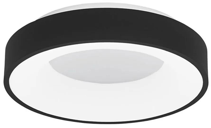 Nova Luce stropní stmívatelný LED lustr Rando Thin Varianta: černá,  Ø 600 mm, 50 W LED, 2864 lm, 3000 K