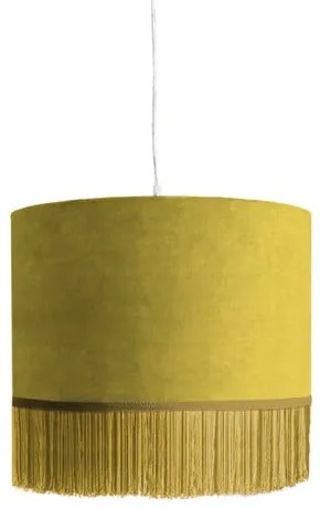 Žluté závěsné svítidlo Velvet Atelier Colgante