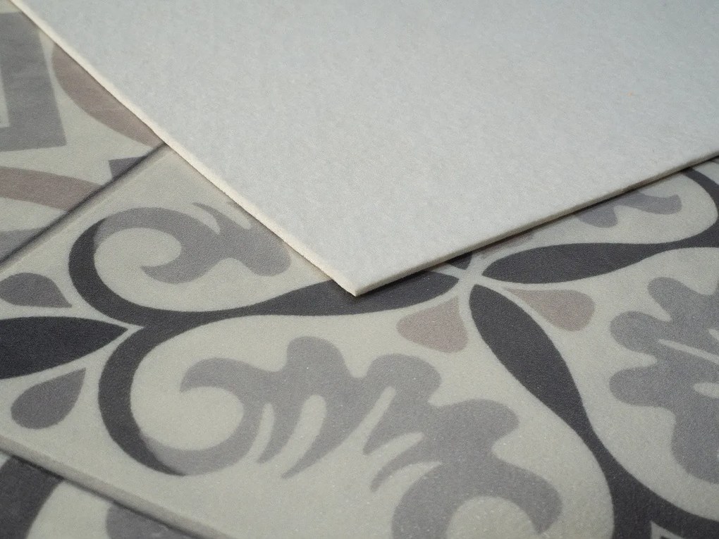 Beaulieu International Group, PVC podlaha - lino Livitex Retro 2794, na míru, šíře 3m, šedá, filc, chodba / předsíň