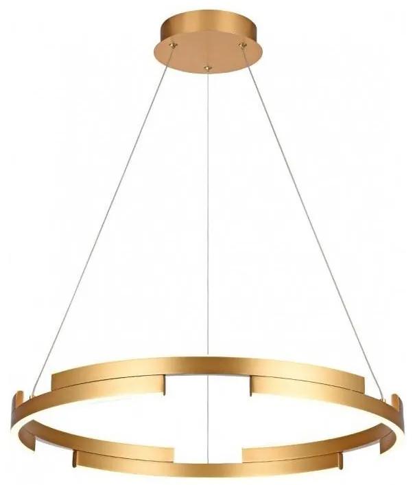 Redo | Redo 01-3172 - LED Stmívatelný lustr na lanku CASTLE LED/36W/230V zlatá | UN1043