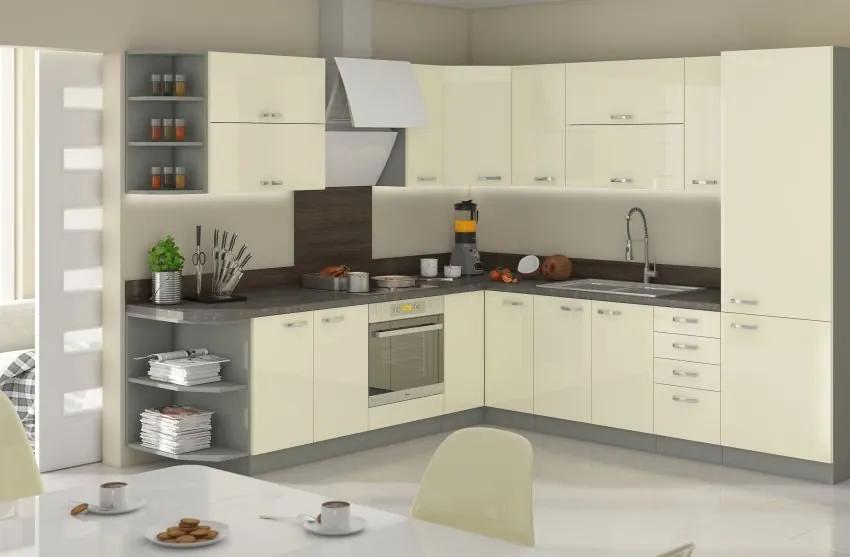Casarredo - Komfort nábytek Spodní kuchyňská skříňka KARMEN D60, 1-dveřová, levá