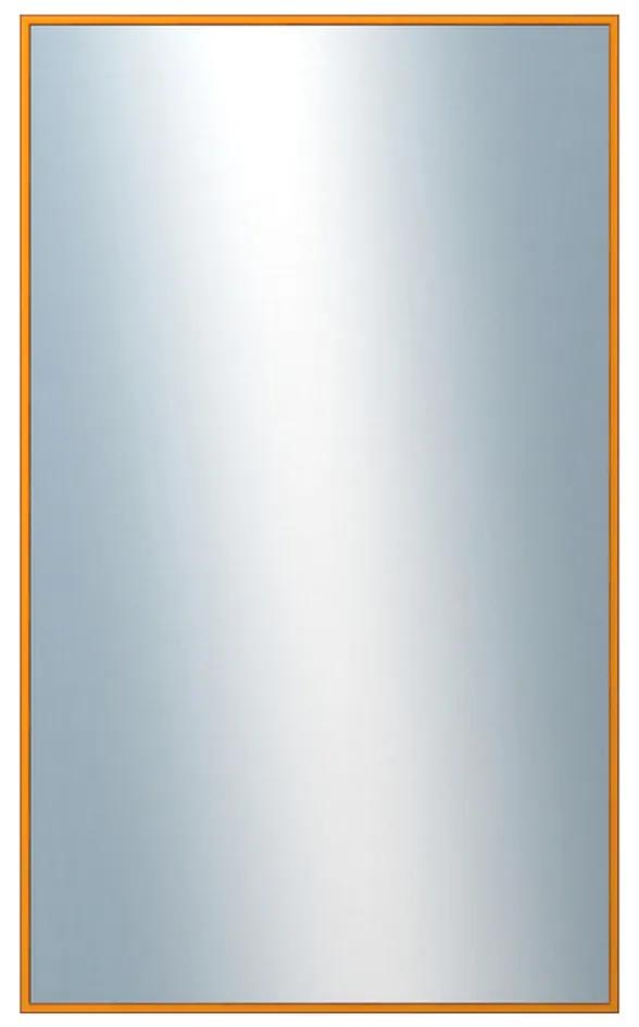DANTIK - Zarámované zrcadlo - rozměr s rámem cca 60x100 cm z lišty Hliník oranžová | P269-217 (7269217)