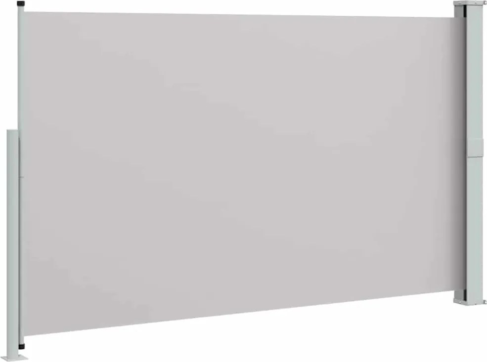 Zatahovací boční markýza 180 x 314 cm šedá 313401