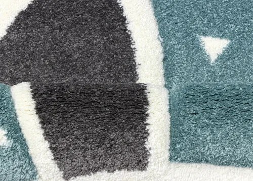 Koberce Breno Kusový koberec PASTEL KIDS 52/KVK, Modrá, 160 x 230 cm
