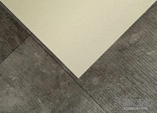 Breno PVC SIGMA Venato 93 – tmavý mramor, šíře 200 cm