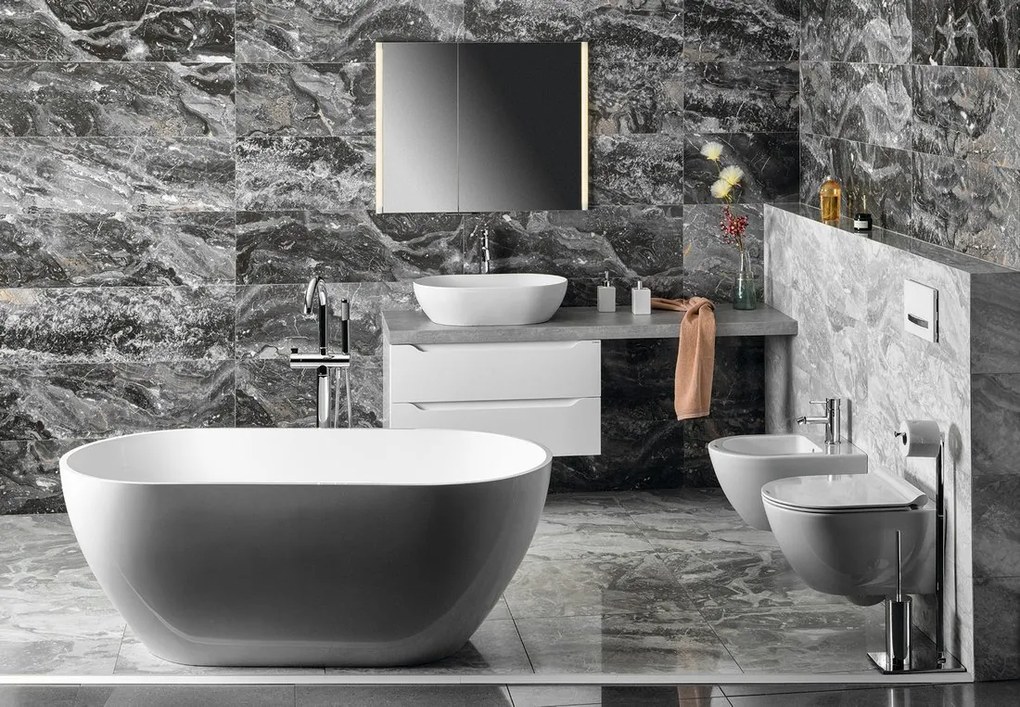 GSI GSI, PURA bidet závěsný 50x36 cm, bílá ExtraGlaze, 8864111