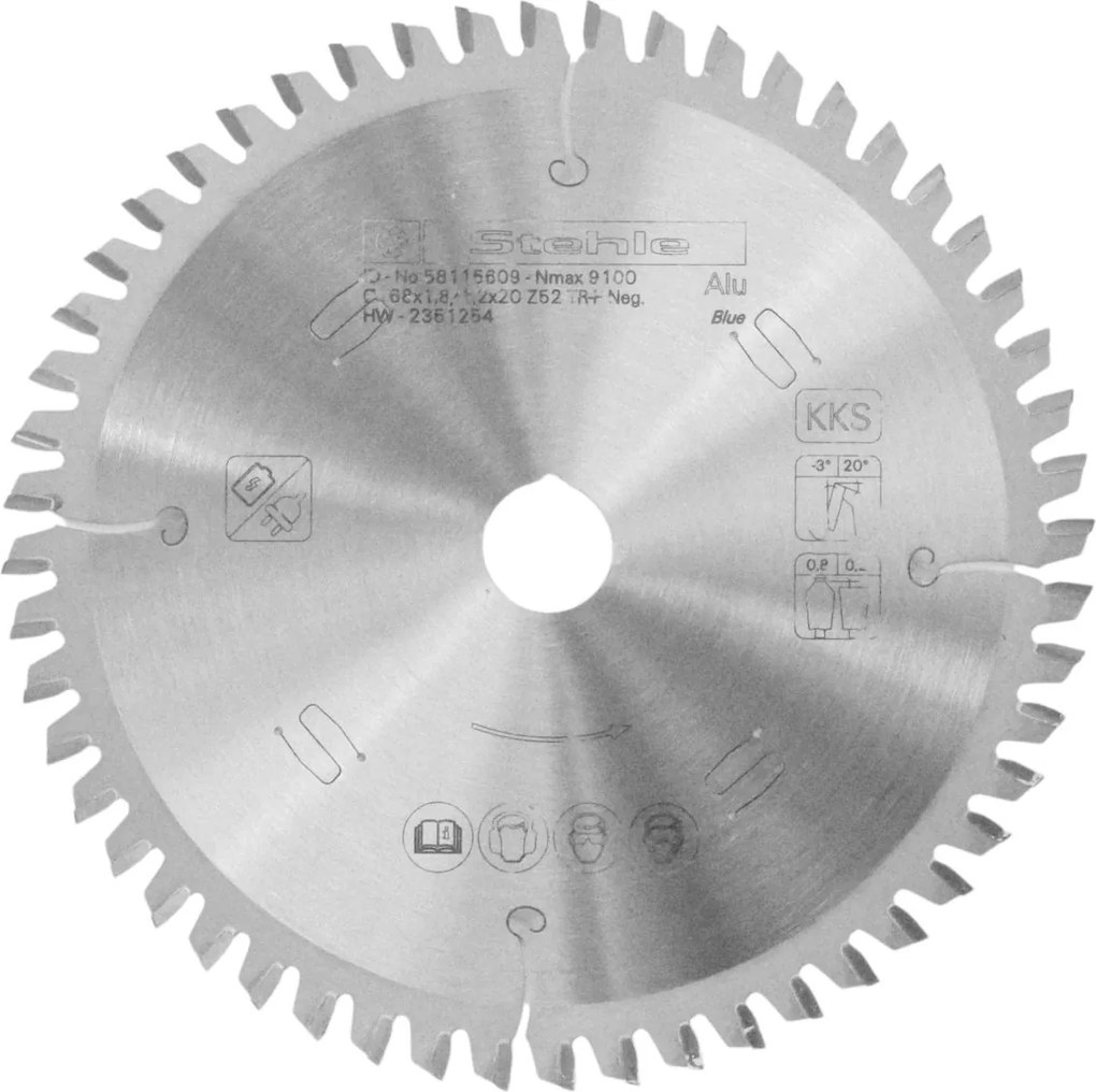 Stehle | Pilový kotouč na lamináty ø 168/20 mm Z52 TFZ/TCG
