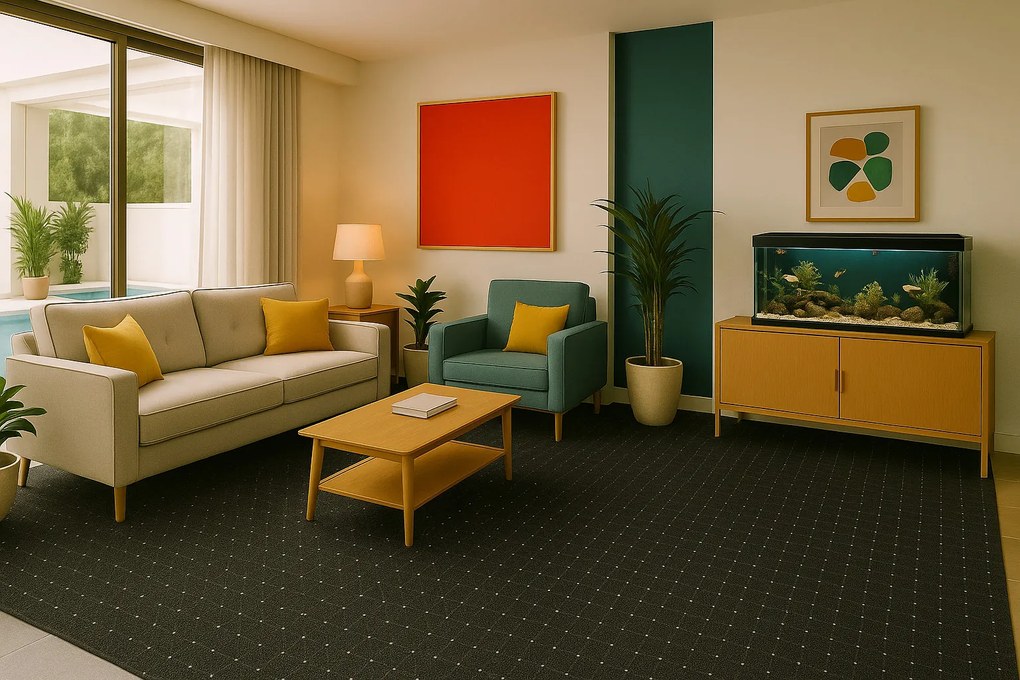 Condor Carpets, Metrážový koberec Udinese antracit - neúčtujeme odřezky z role, na míru, šíře 4m, černá, filc, chodba / předsíň