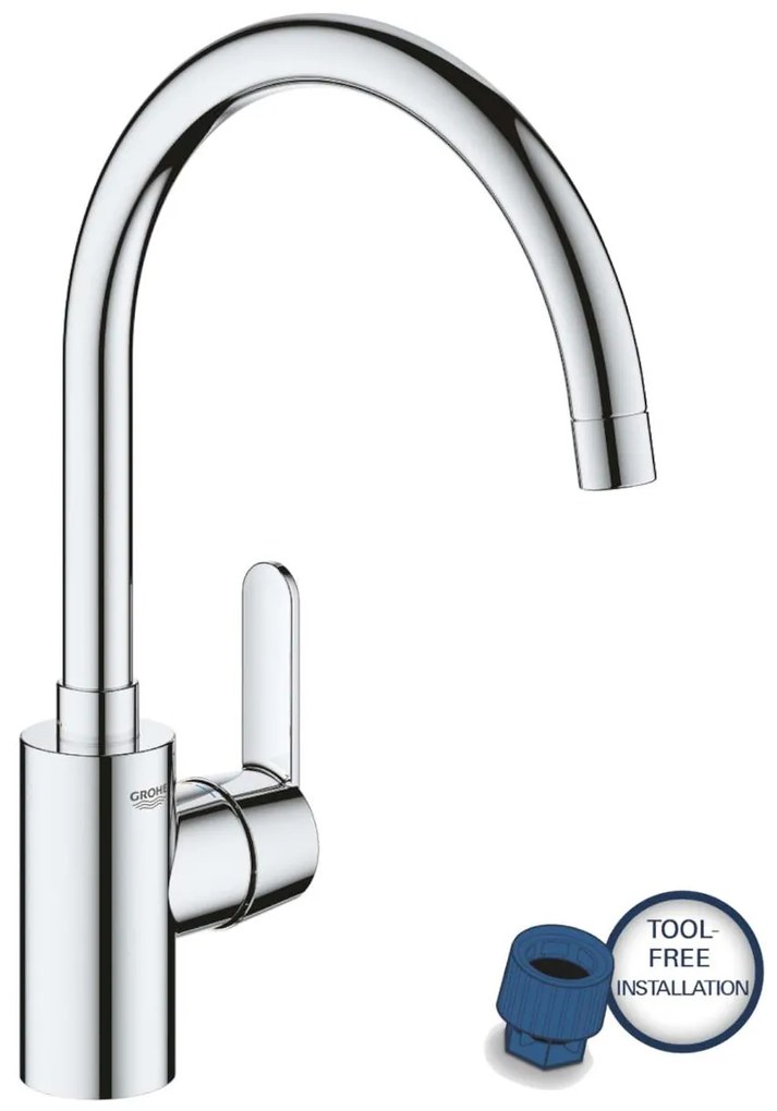 Grohe Get - Dřezová baterie, chrom 31494001