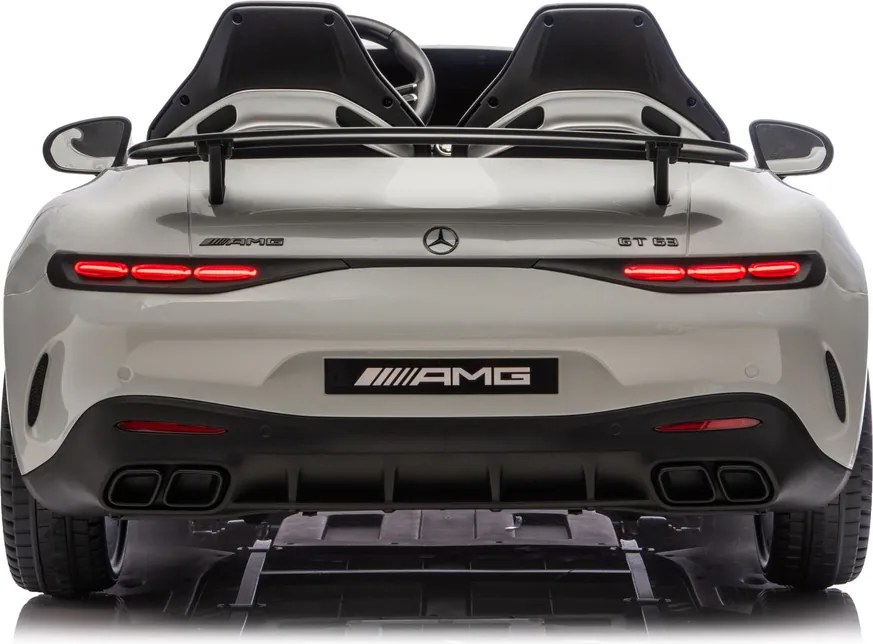 LEAN CARS Akumulátorové vozidlo Mercedes AMG DK-GT63 24 V, světle šedé