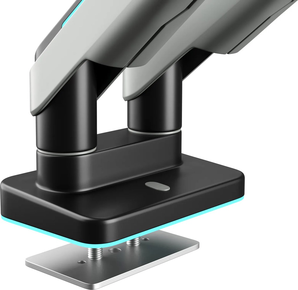 Držák na dva monitory 35" RGB šedo-černý: Diablo X-Arm Dual
