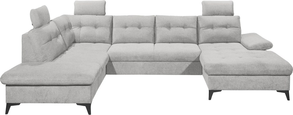 XXXLutz SEDACÍ SOUPRAVA, textil, tmavě šedá MID.YOU - Sedací soupravy - 002220053712