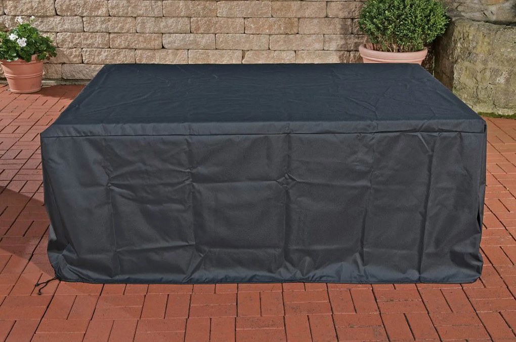 Ochranný kryt 222x165x65, Eck lounge souprava Molde – černá