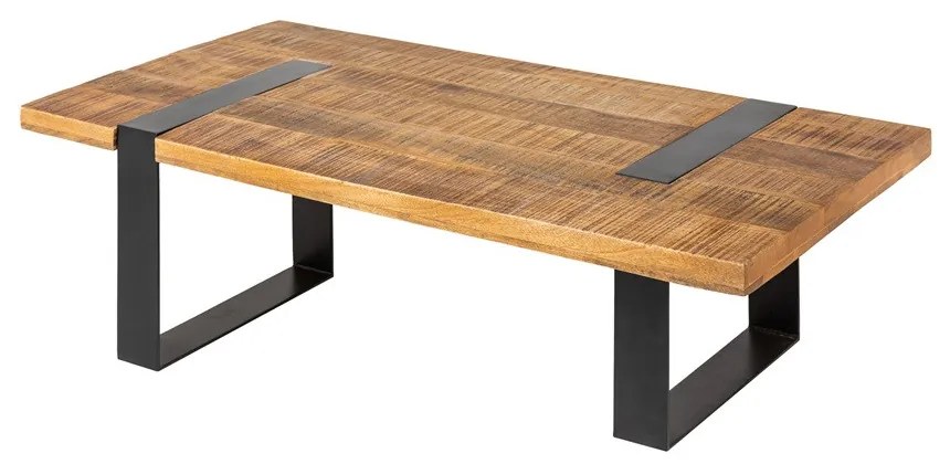 Massive home | Designový konferenční stolek 120cm Iron craft mango