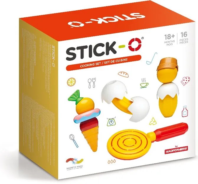 Stavebnice magformers - stick-o kuchyňka