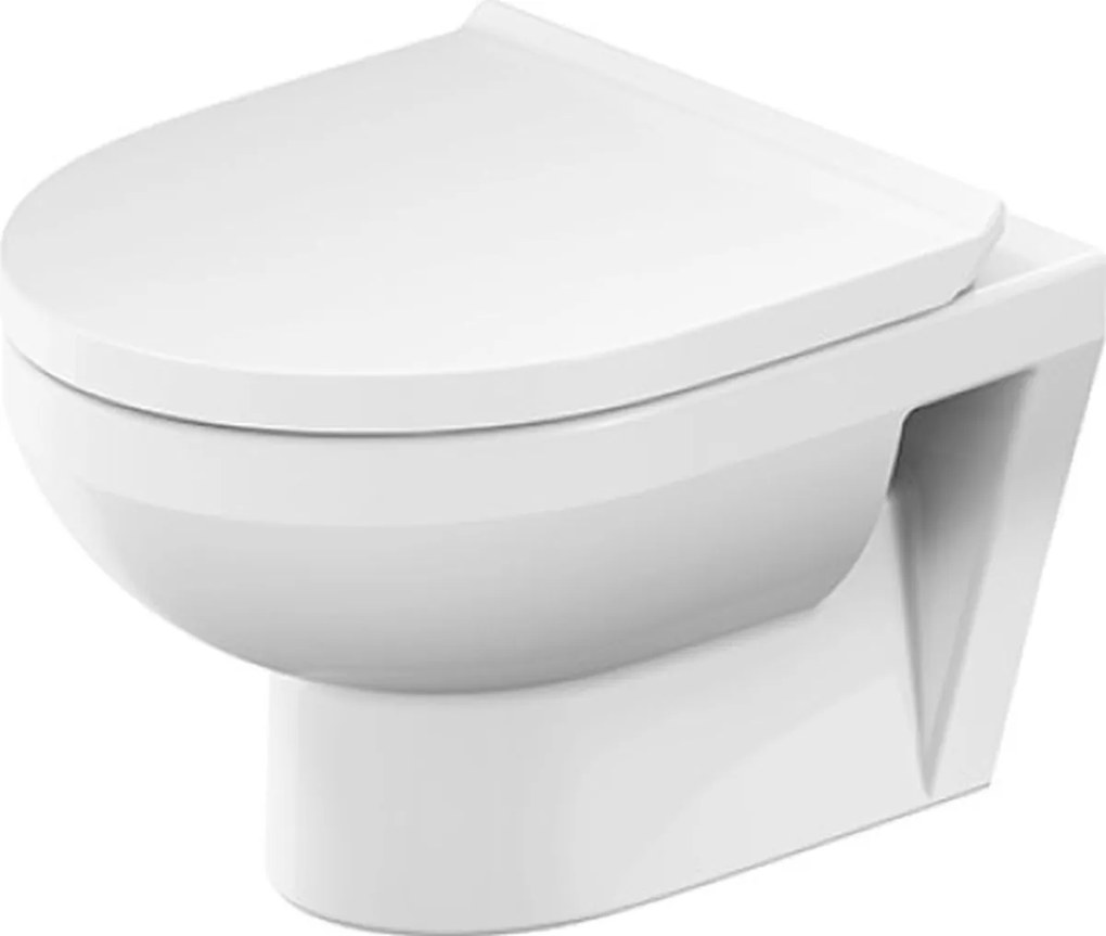 Duravit No. 1 záchodová mísa závěsná Bez oplachového kruhu bílá 25750920002