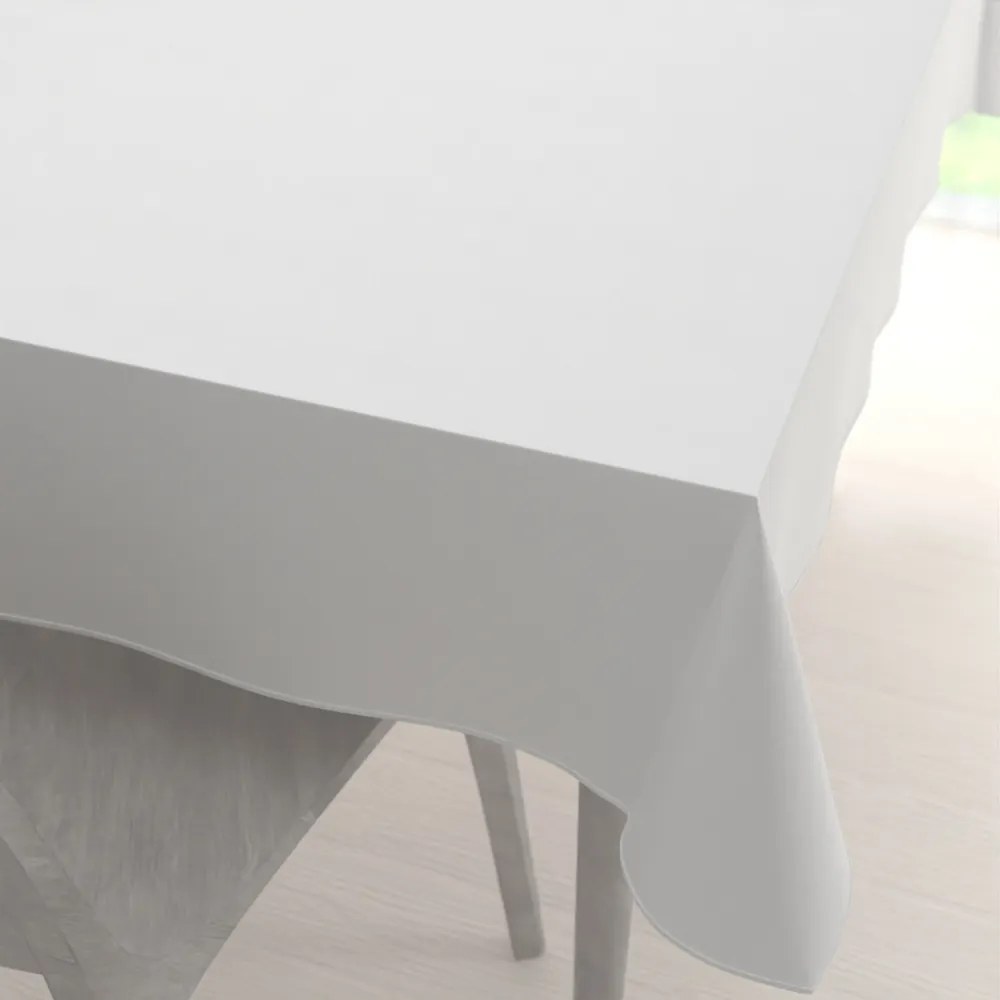 Biante Obdélníkový bavlněný saténový ubrus ST-001 Bílý 50x100 cm