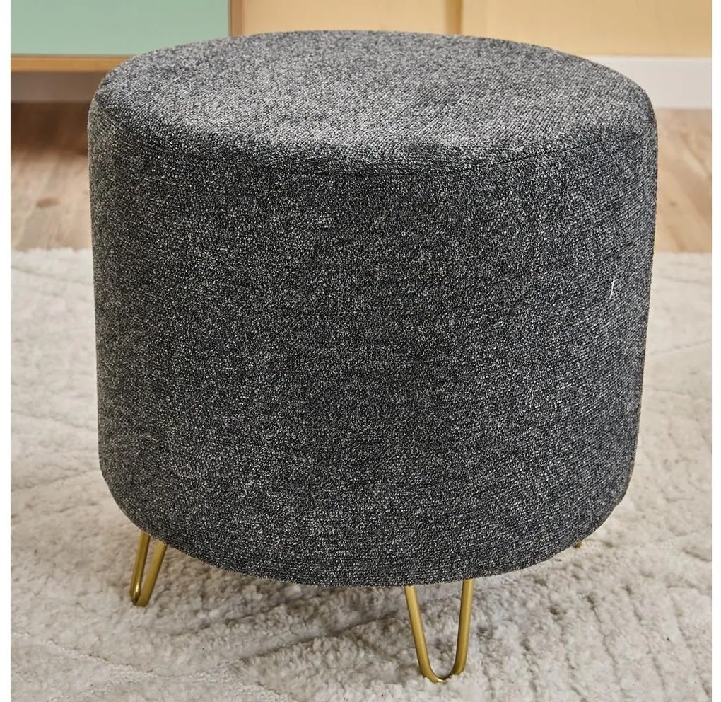Asir Taburet NANI pr. 40 cm antracit 825BLC2386