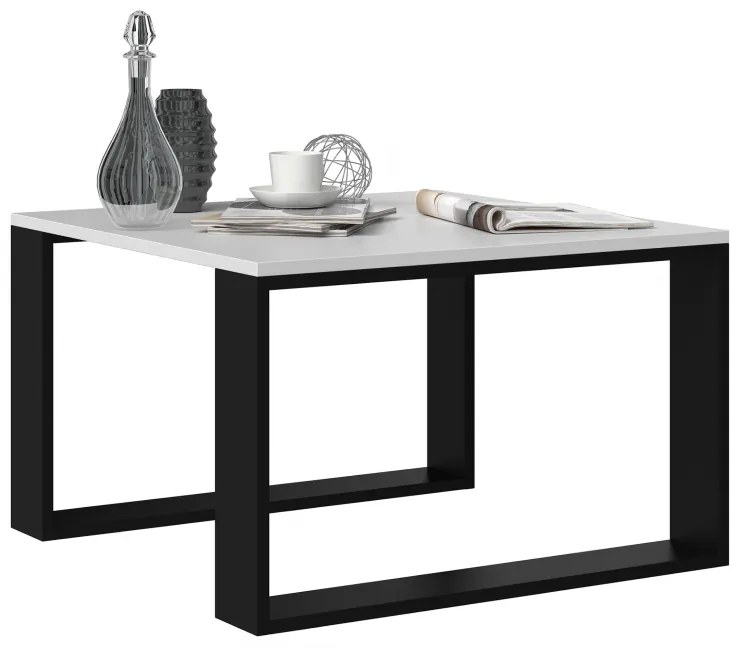 FALCO Konferenční stolek Sava MINI bílá/černá
