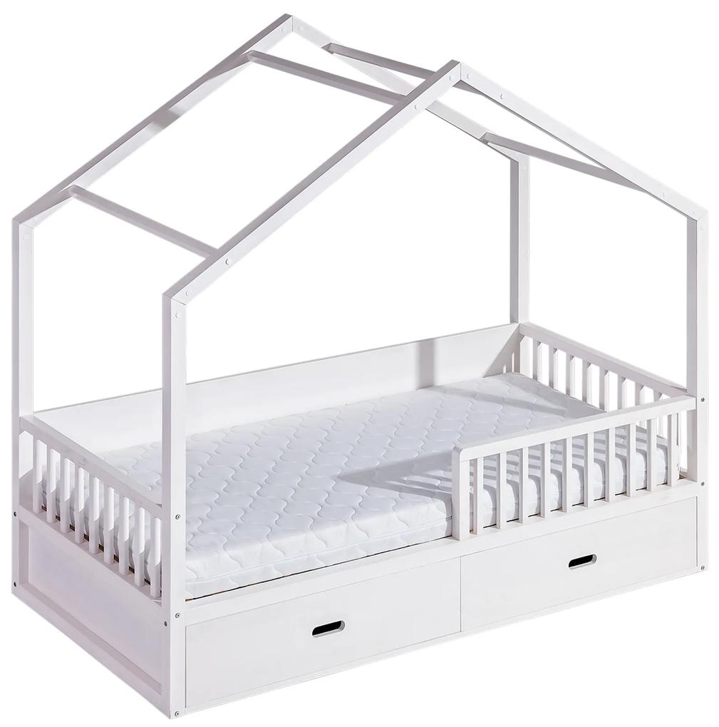 Dětská postel Will (bílá) (s úl. prostorem). 1040803
