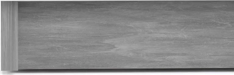 Falco Komoda SIMPLICITY 236, beton/bílý lesk