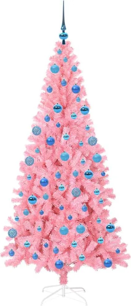 Vánoční stromeček Růžová 180 cm PVC 3396436