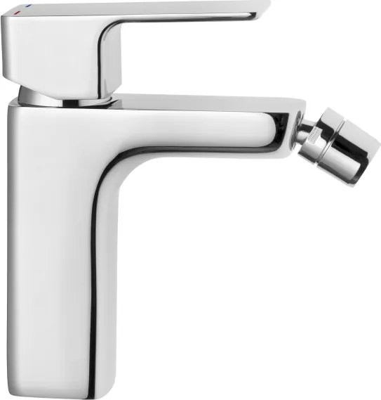 Invena Nyks, stojánková bidetová baterie, chrom lesklý, INV-BB-28-001-S