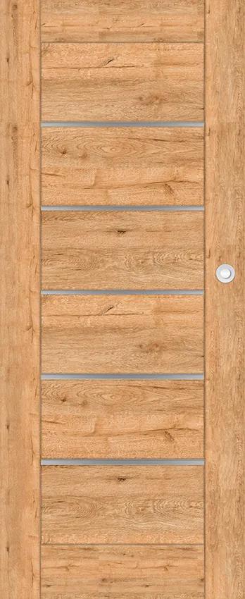 Interiérové dveře vasco doors PRIMO model 6 Průchozí rozměr: 70 x 197 cm, Orientace dveří: Levé dveře, Dekor: Bílá