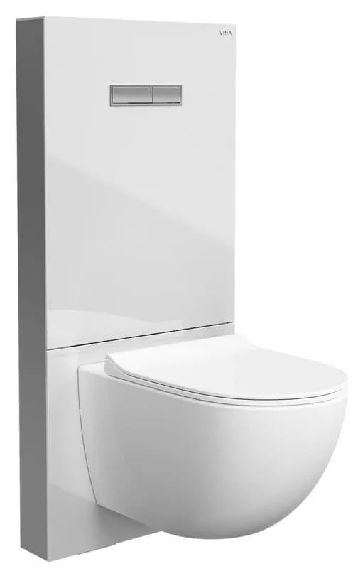 Sanitární modul VitrA Vitrus pro závěsné WC bílý 770-5760-01