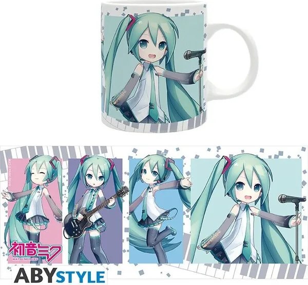 Hrnek Hatsune Miku - Character 320 ml Vícebarevná